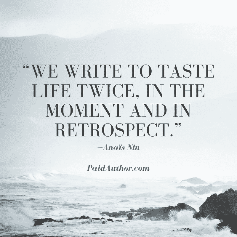 Top 100 Best Author Quotes on Writing | Paid Author